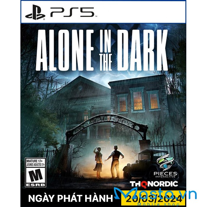 Đĩa Game PS5: Alone in the Dark